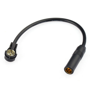 ISO TO DIN AM FM ANTENNA ADAPTER CABLE