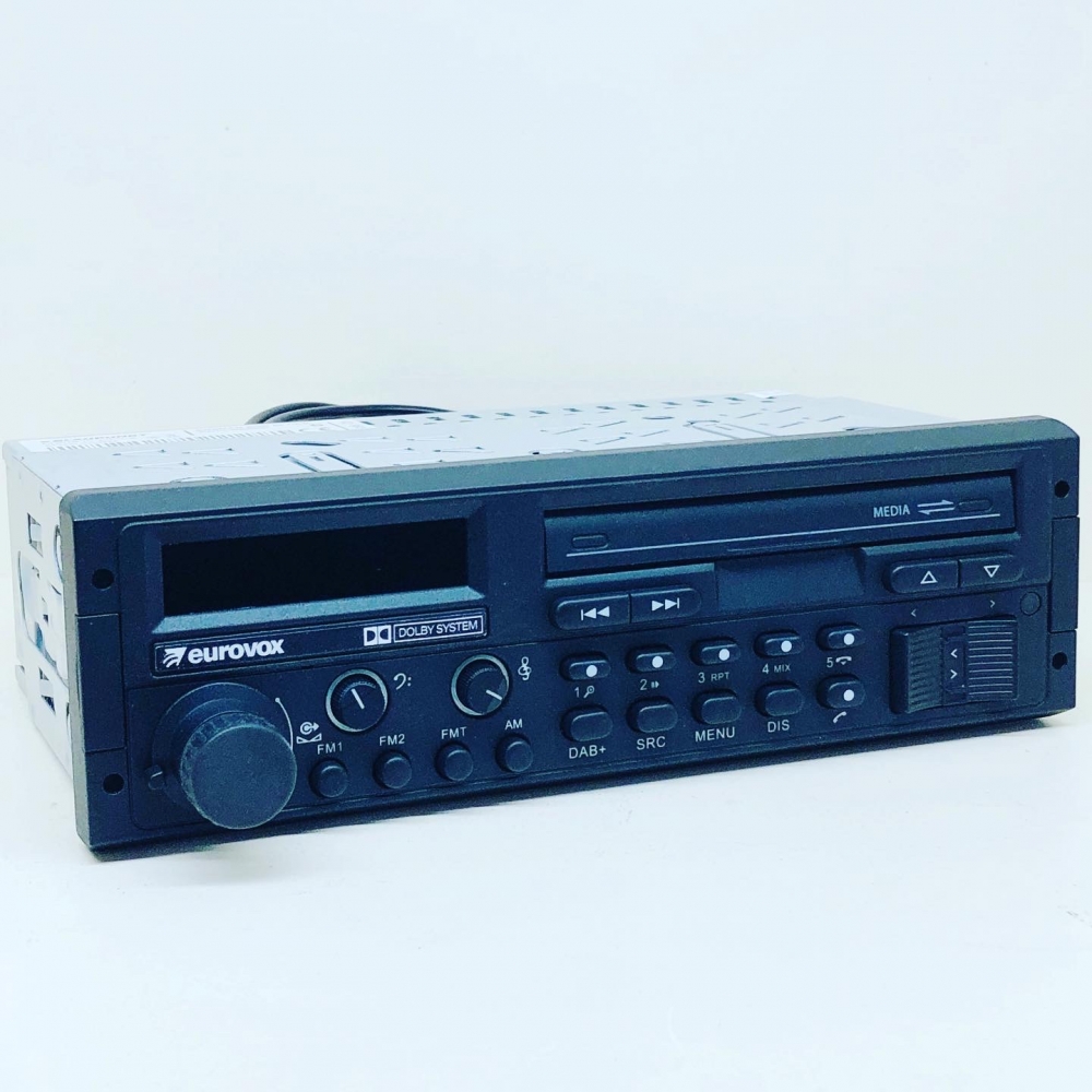 EUROVOX INSPIRED SQR-46 BLUETOOTH DAB+ 1-DIN CAR RADIO