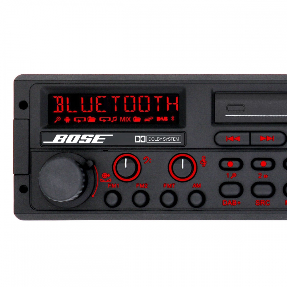 BOSE INSPIRED SQR-46 BLUETOOTH DAB+ 1-DIN CAR RADIO