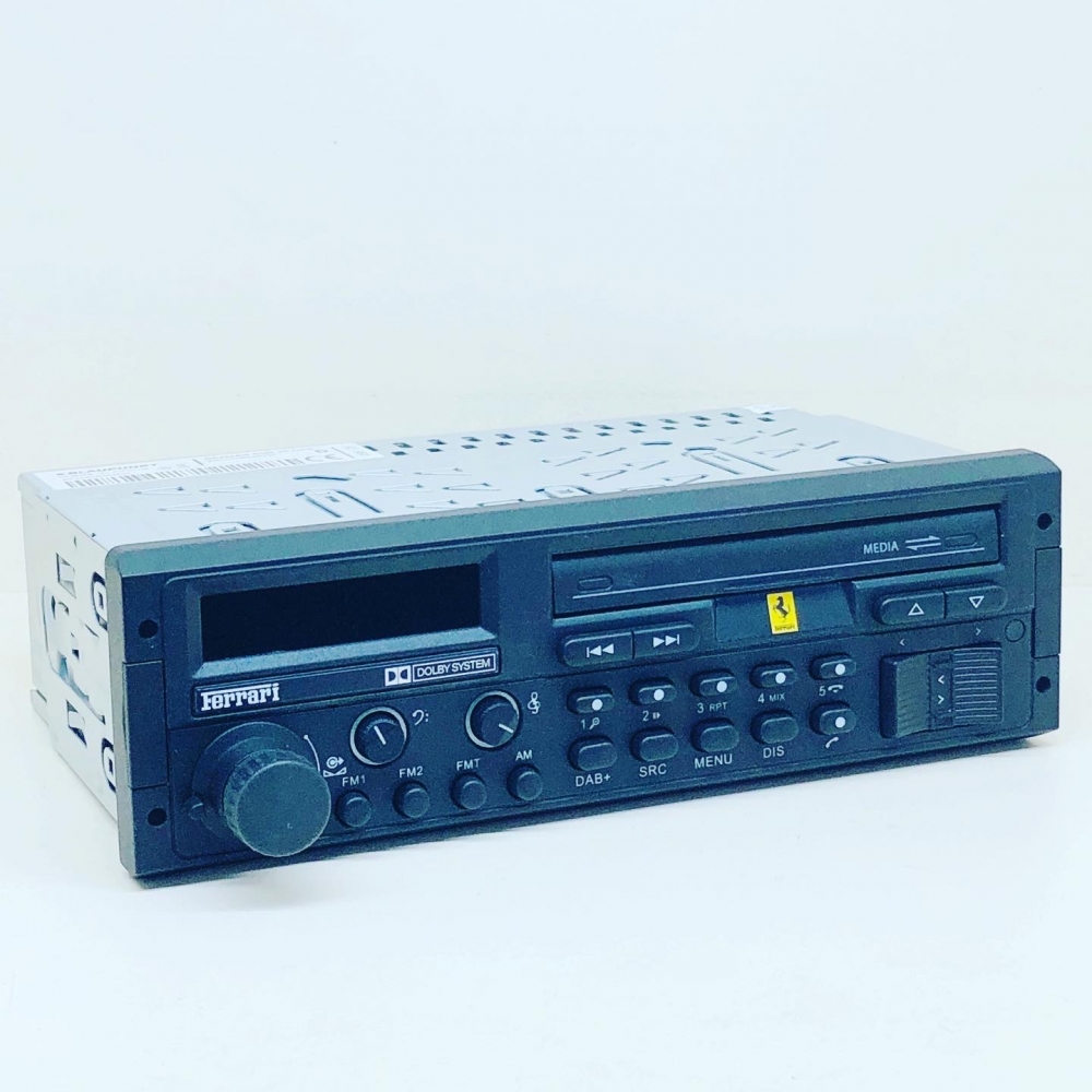 FERRARI I INSPIRED SQR-46 BLUETOOTH DAB+ 1-DIN CAR RADIO