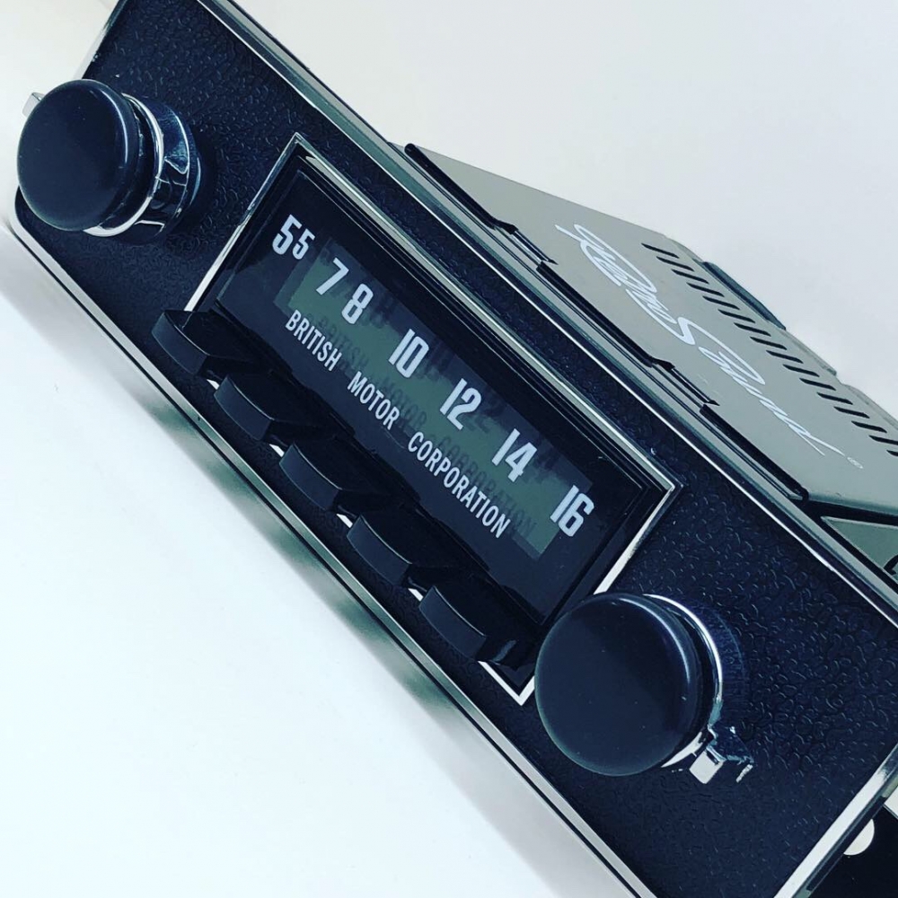 CAS PLATINUM-SERIES BLUETOOTH RADIO CONVERSION : MG (1952-1968) - BMC ...