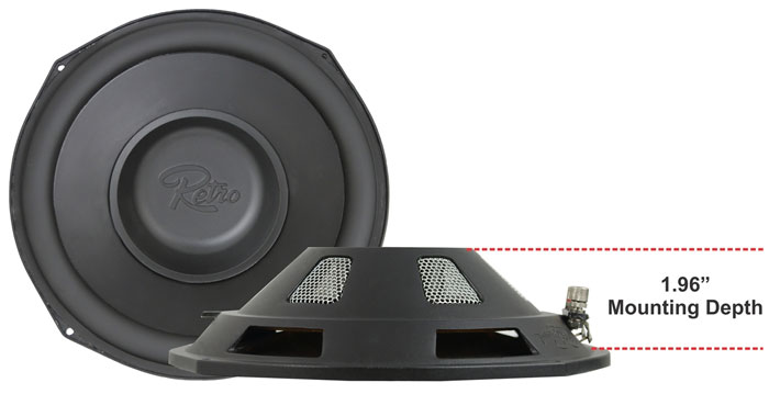 RETROSOUND FLAT 8-INCH SUBWOOFER